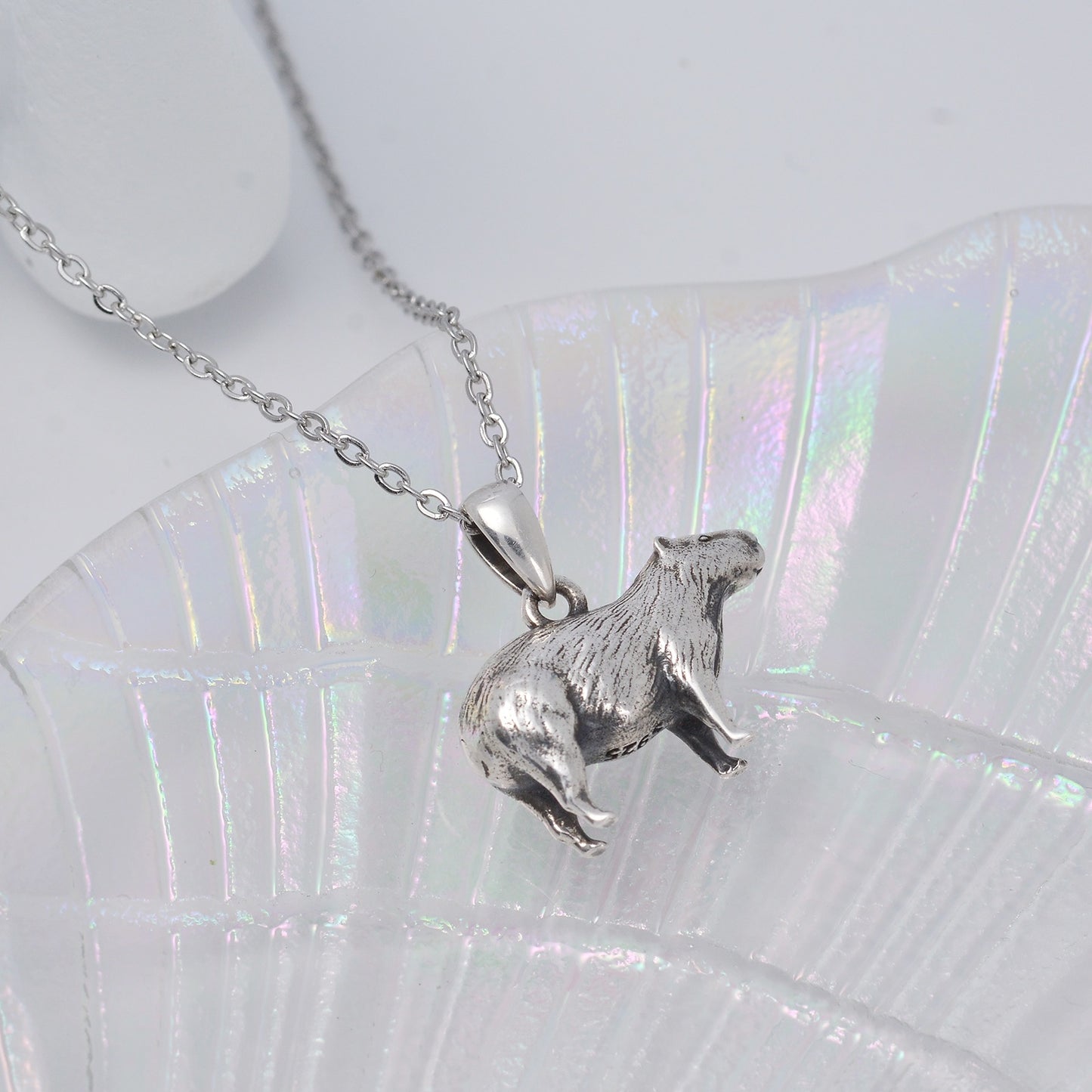 Capybara 925 Sterling Silver Necklace – Instrumentality Project